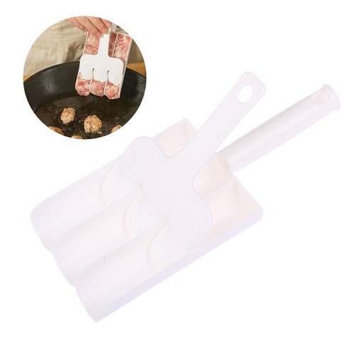 1Pc Plastic Meatball Maker Set Fried Meat Making Balls Mold Spoon Meat ...