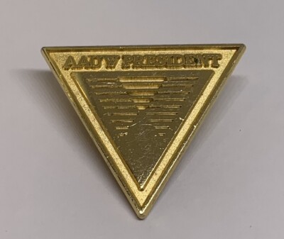 Vintage AAUW American Association Of University Women President Lapel ...