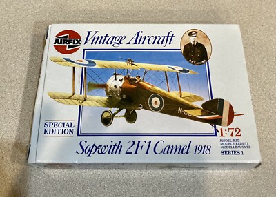 🏁 AIRFIX Sopwith 2F1 Camel 1918 Scale (Open Box Model Kit) 1:72 🏁 | eBay