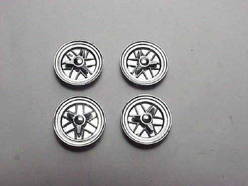 COX FORD GT GAS POWERED CAR HUB CAP SET OF 4. NEW PLASTIC INJECTION ...