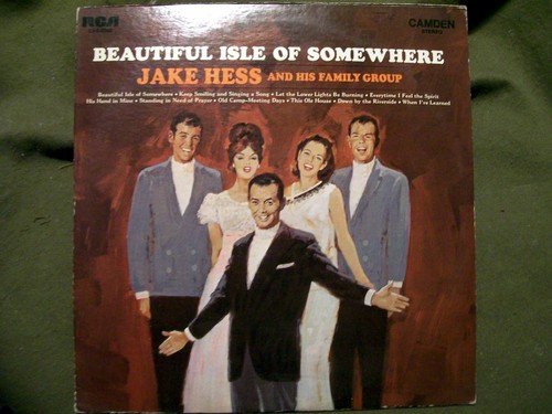 JACK HESS AND HIS FAMILY GROUP BEAUTIFUL ISLE OF SOMEWHERE RECORD ...