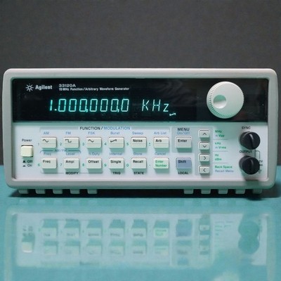 Agilent 33120A Rare 15MHz Function / Arbitrary Waveform Generator Opt ...