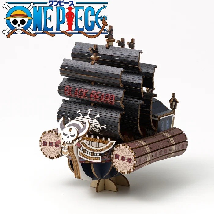 ONE PIECE Blackbeard's Sword by Xebec 3D Wooden Puzzle DIY Kit from ...