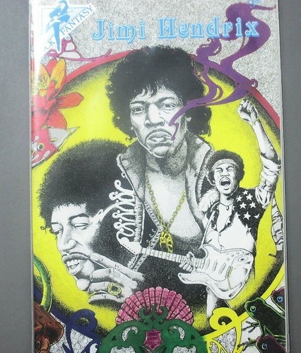 Jimi Hendrix comic Rock Fantasy Comics #11 - 1990 First Printing ! | eBay