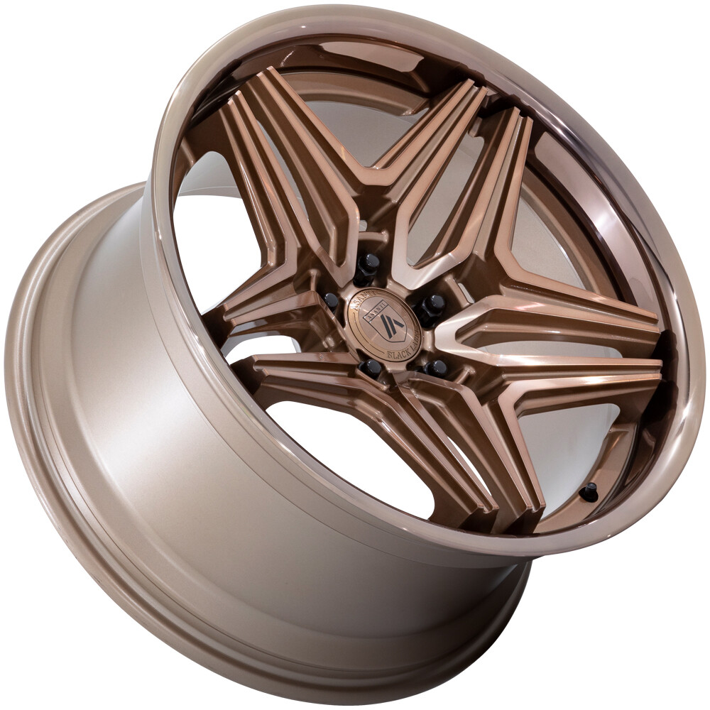 (Set of 4) Asanti ABL-46 Duke 20x9 5x120 +15mm Bronze Wheels Rims 20 ...