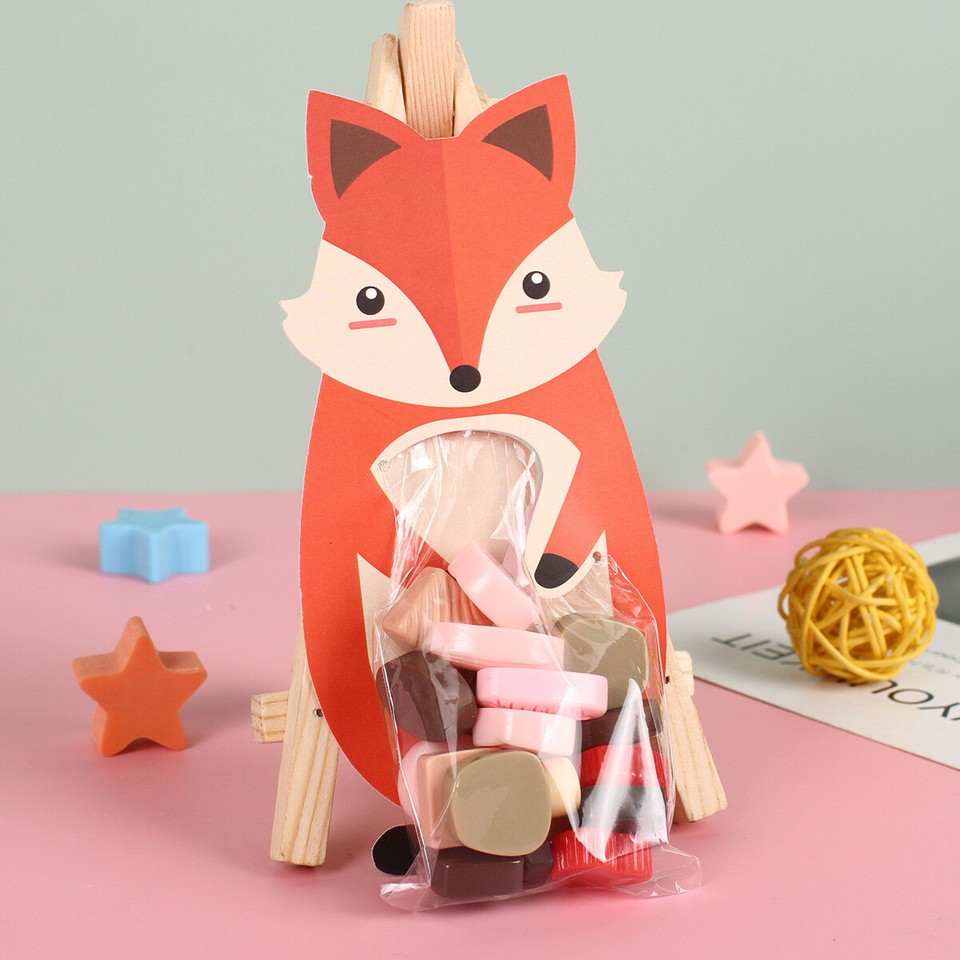 10-50X Cute Animal Cello Cellophane Birthday Party Favour Candy Gift ...