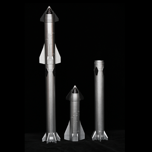1:375 Scale SpaceX Starship Rocket model BFR Height 32cm/12.5inches | eBay