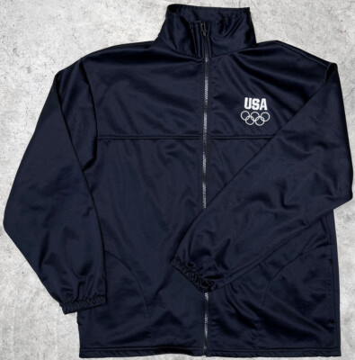 United States Olympic Official Committee Jacket U.S.A. Made Men's Size ...