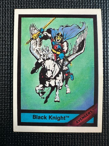 1987 Comic Images Marvel Universe - Base Card - Black Knight - #35 | eBay