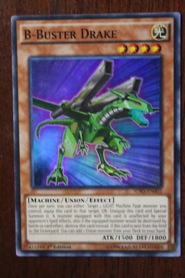 YUGIOH-"B-Buster Drake" SDKS-EN002 | eBay