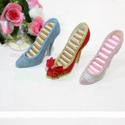 5"tall elegant HighHeel Shoe Jewelry Ring Holder Storage Display ...