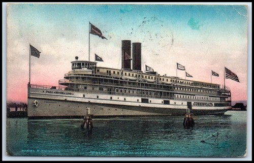 Postcard FALL RIVER LINE L76 | eBay