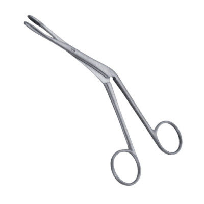 Heyman Septum Forceps, 7", Angled, Smooth Cup Jaws, 16 x 5 mm, Premium ...
