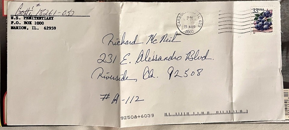 John Gotti Signed Prison Envelope Mob-Mafia-Gangsters AUTHENTICATED ...