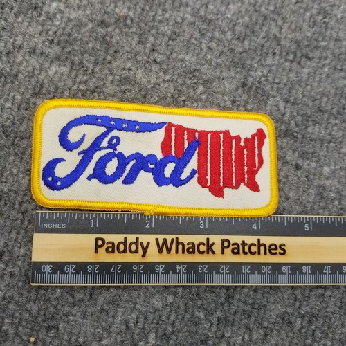 Vintage Ford Patch United States Of America Shape | eBay