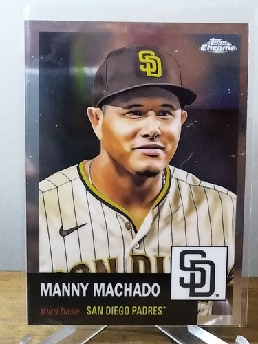 MANNY MACHADO 2022 Topps Chrome Platinum Baseball #359 San Diego Padres ...