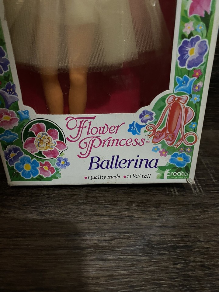 Creata Flower Princess Ballerina Lisette 11.5" Doll 1005 1983 Barbie ...