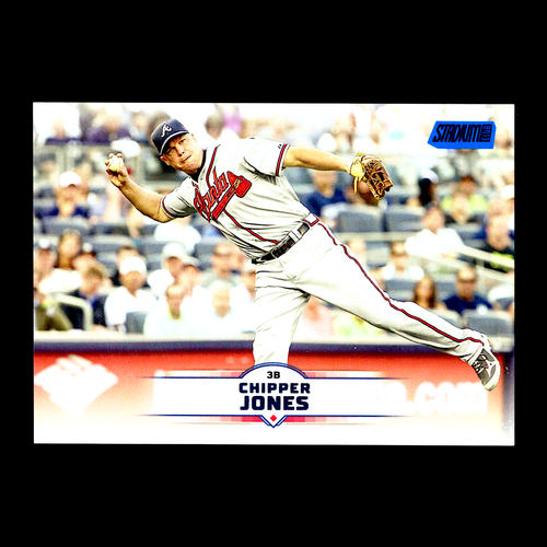 2025 Topps Stadium Club Chipper Jones Blue Foil Logo #84 Braves SP ...