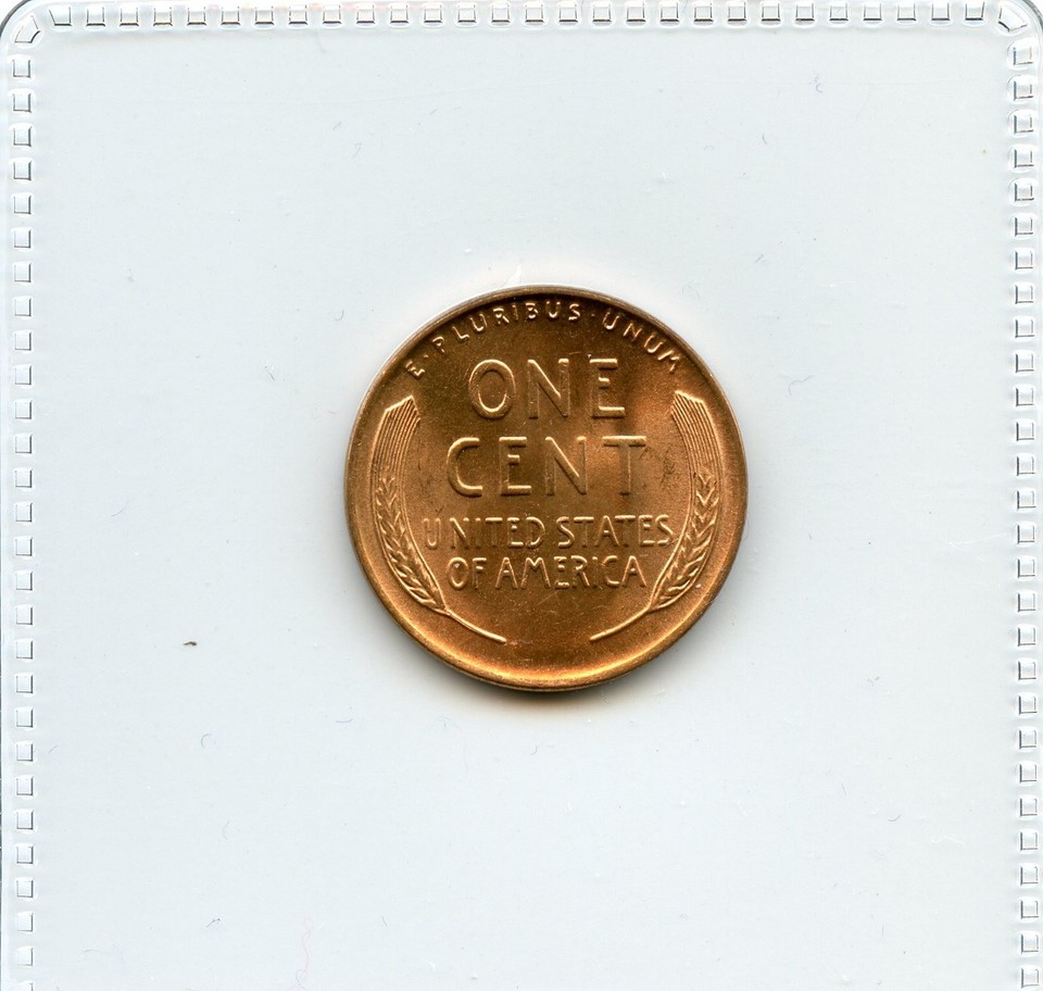 *1937-D Lincoln Cent, Nice Uncirculated Full Red, True Choice-Gem ...