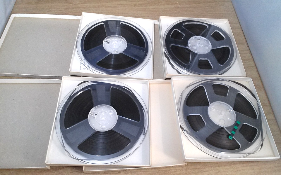 Vintage Lot of Reels 9 Mylar Concert 7" 1200 ft. Recording Tapes | eBay