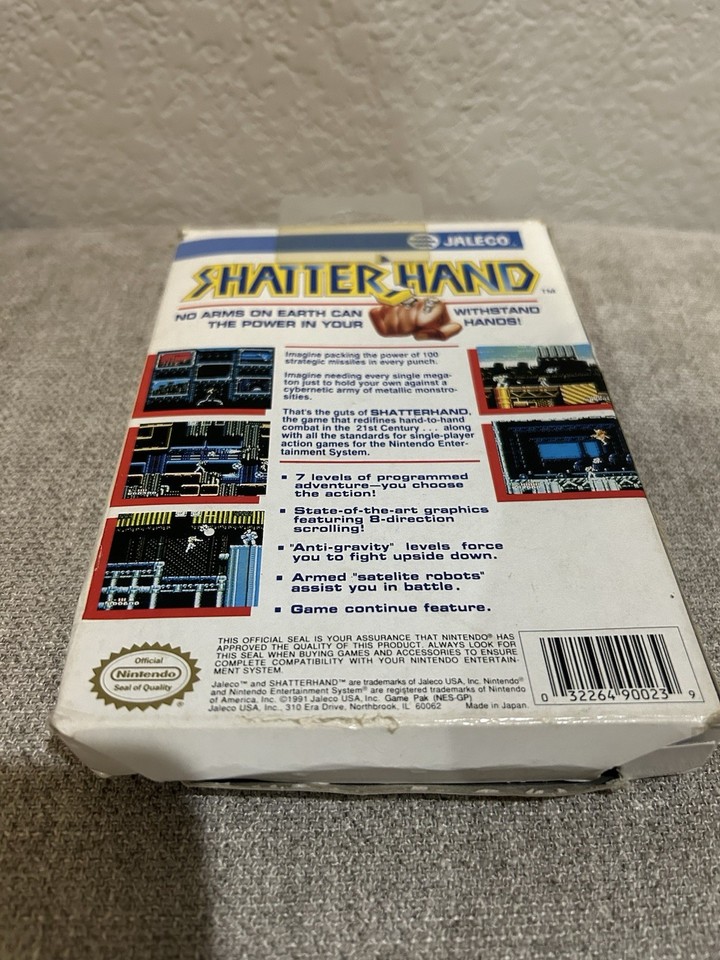 Shatterhand NES CIB Read | eBay