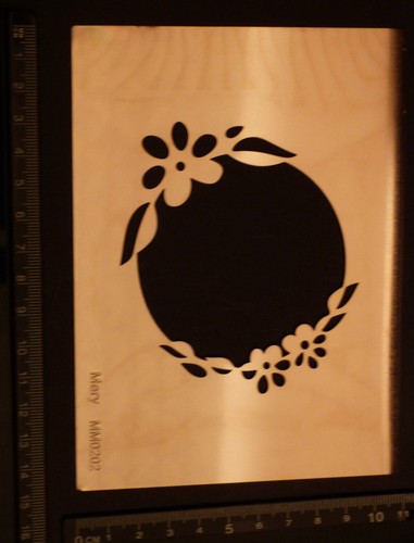 Mery's * Steel * Stencil * MM0202* Circle * Flower * Border * Emboss ...