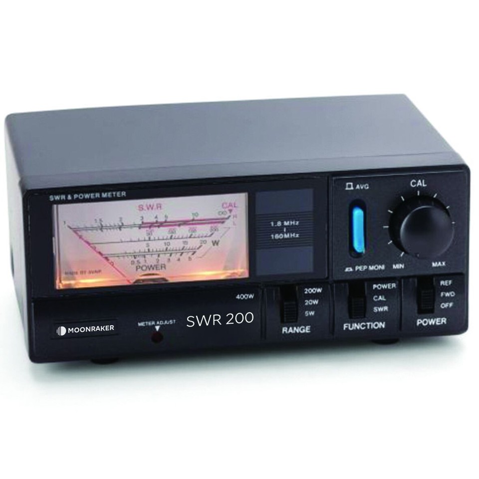Moonraker SWR -200 (1.8-160 HF VHF 400w RADIO Swr Power Meter | eBay UK
