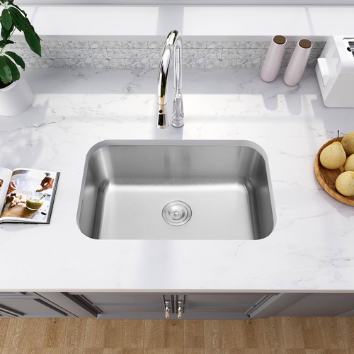 Undermount Kitchen Sink 27 Inch, Stainless Steel Sink, Large Deep ...