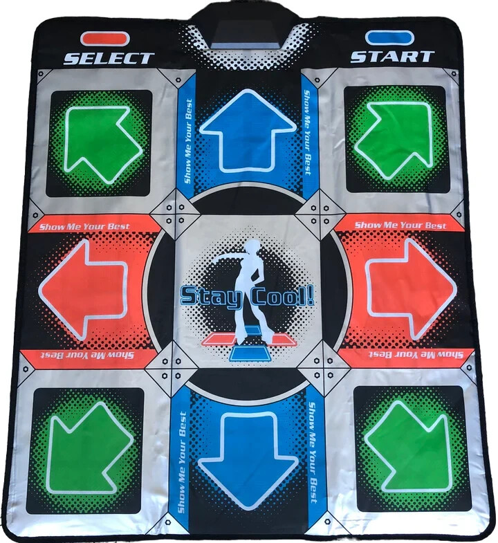 USB Dance Pad Mat with 3/4" Thick Foam - StepMania, Dance Dance ...