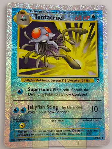 Tentacruel ® Legendary Collection 66/110 ® Reverse Holo Foil ® Inglese ...