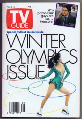 ORIGINAL Vintage February 8 1992 TV Guide No Label Winter Olympics | eBay