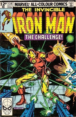 Iron Man (1968) # 134 UK Price (9.0-VFNM) Titanium Man 1980 | eBay