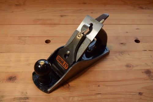 Bailey pattern Stanley #4 1/2 smoothing plane with Hock blade / cap | eBay