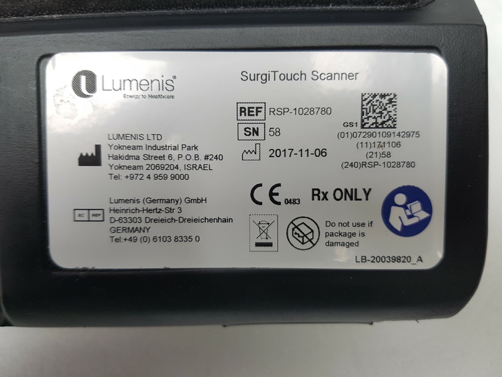 Lumenis AcuPulse DUO SurgiTouch Scanner | eBay