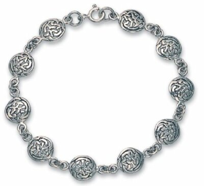 Heather Needham, Silver Celtic Knot Bracelet | eBay UK
