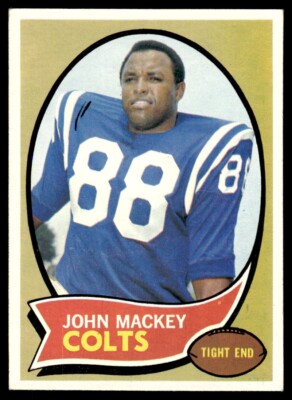 1970 TOPPS JOHN MACKEY BALTIMORE COLTS #62 | eBay