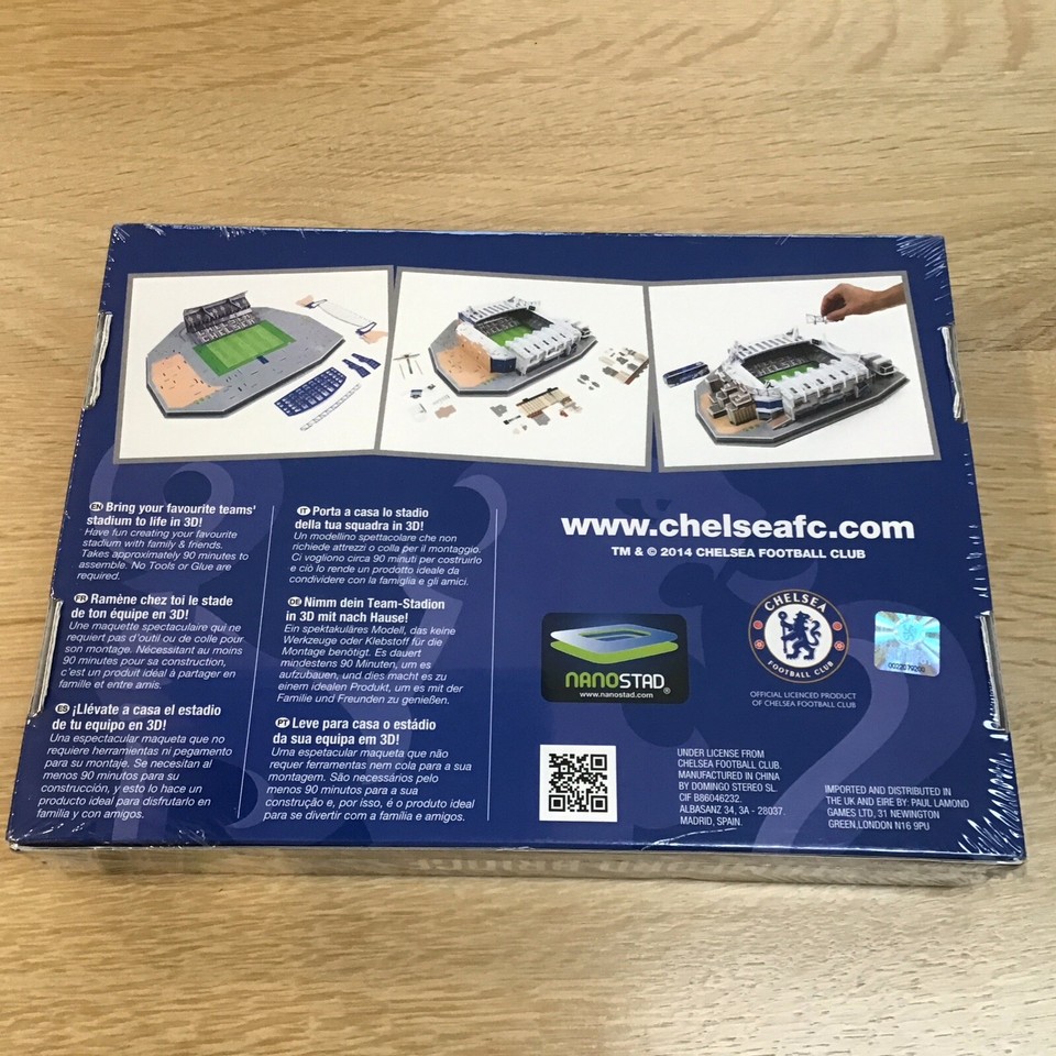 3D Chelsea FC Replica Stamford Bridge Football Stadium Puzzle - 171 ...