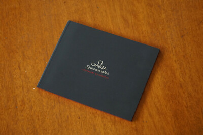 OMEGA SPEEDMASTER LEGENDARY MOONWATCH BOOKLET Brochure History Book | eBay