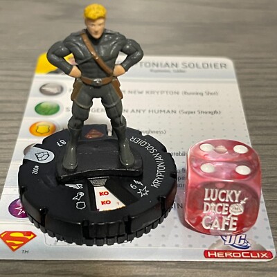DC Heroclix Superman 002 Kryptonian Soldier | eBay