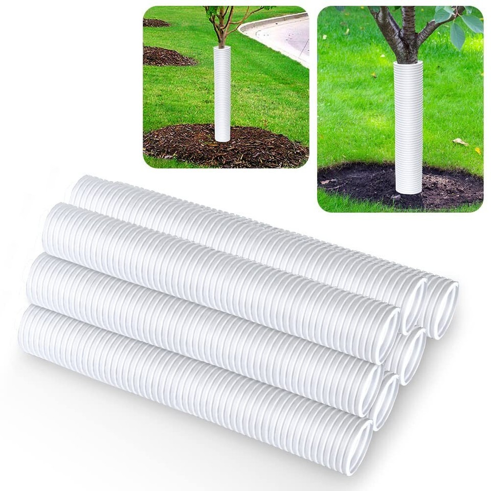 Corrugated Tree Guards Tree Trunk Protectors Tree Bark Protector Sleeve ...