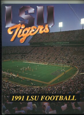 1991 LSU Tigers Football Media Guide 88956b57 | eBay