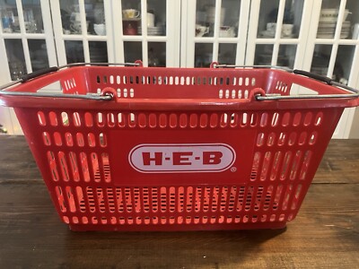 HEB Grocery Store Shopping Basket H-E-B Texas Gift Authentic Full Size ...