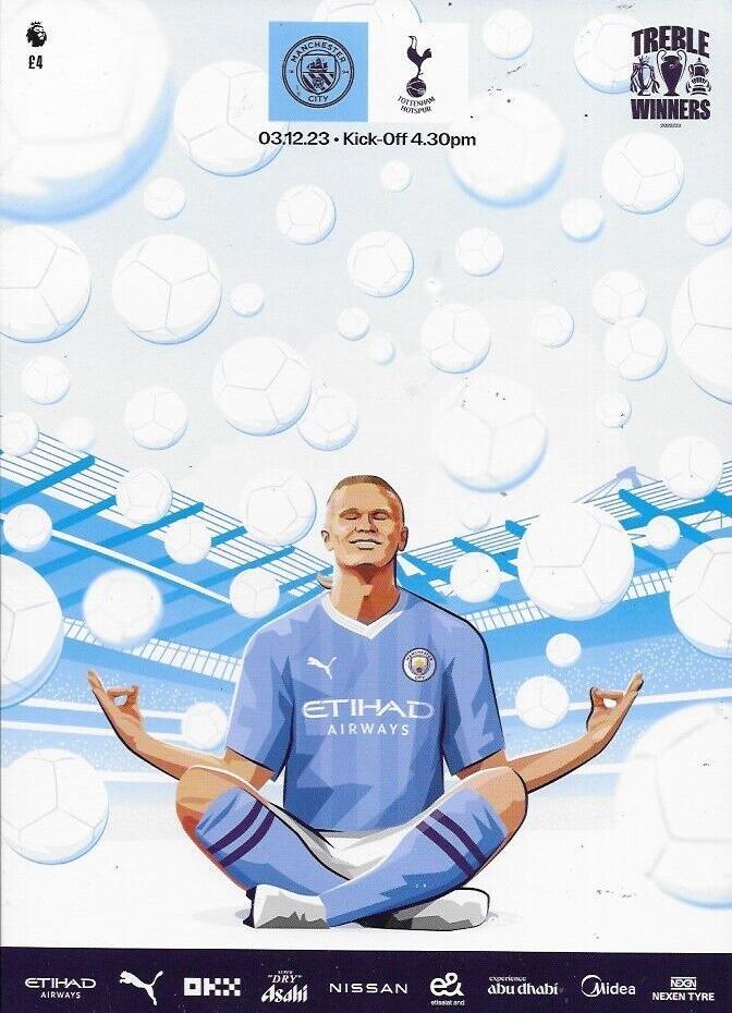 * 2023/24 - MAN CITY HOME PROGRAMMES - CHOOSE FROM LIST * | eBay UK