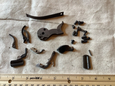 Antique & Vintage Gun Parts & Repair Lot Hammers Springs Triggers! Gun ...