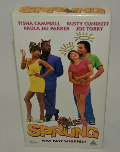 Vintage VHS SPRUNG 1994 Sprung Tisha Campbell Rusty Cundieff Paula Jay ...