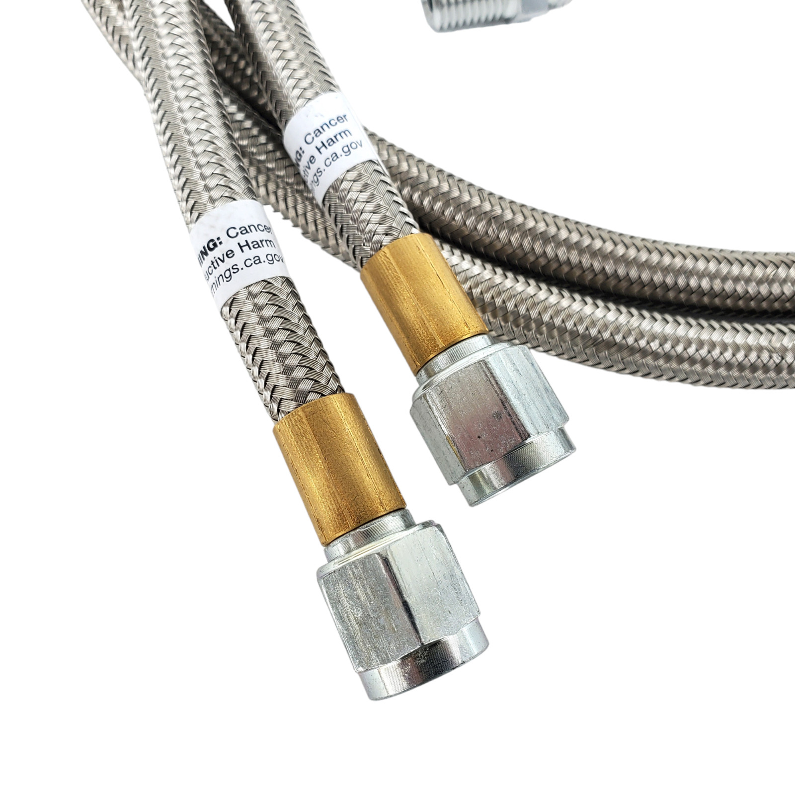 Turbo 350 400 4L60E 700R4 Stainless Braided Transmission Cooler Hose ...