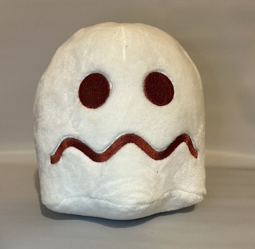 Ms Pac-Man White Ghost Plush Toy Doll Figure Pacman Arcade 4" Bandai ...