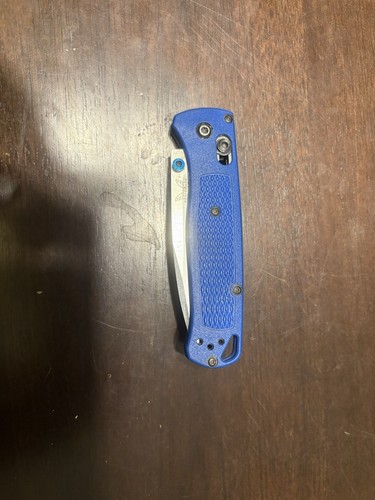 Benchmade - Bugout 535 EDC Knife with Crater Blue Grivory Handle (535FE-05) | eBay
