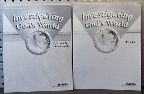 Investigating God’s World Quizzes And Worksheets and Tests Grade 5 ...