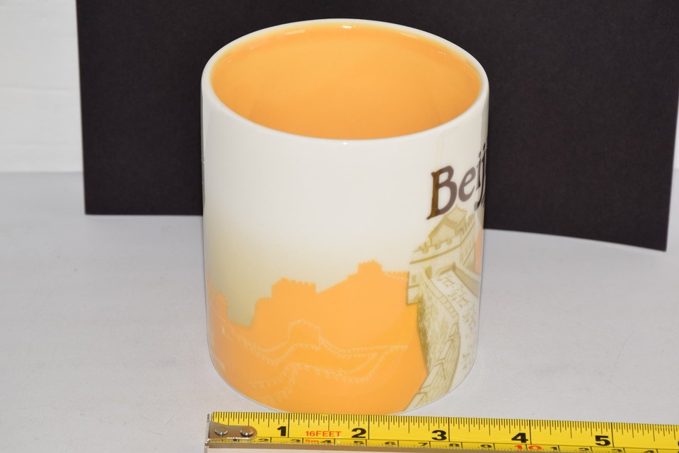 STARBUCKS 2008 Beijing China Coffee Mug Great Wall Collector Travel ...